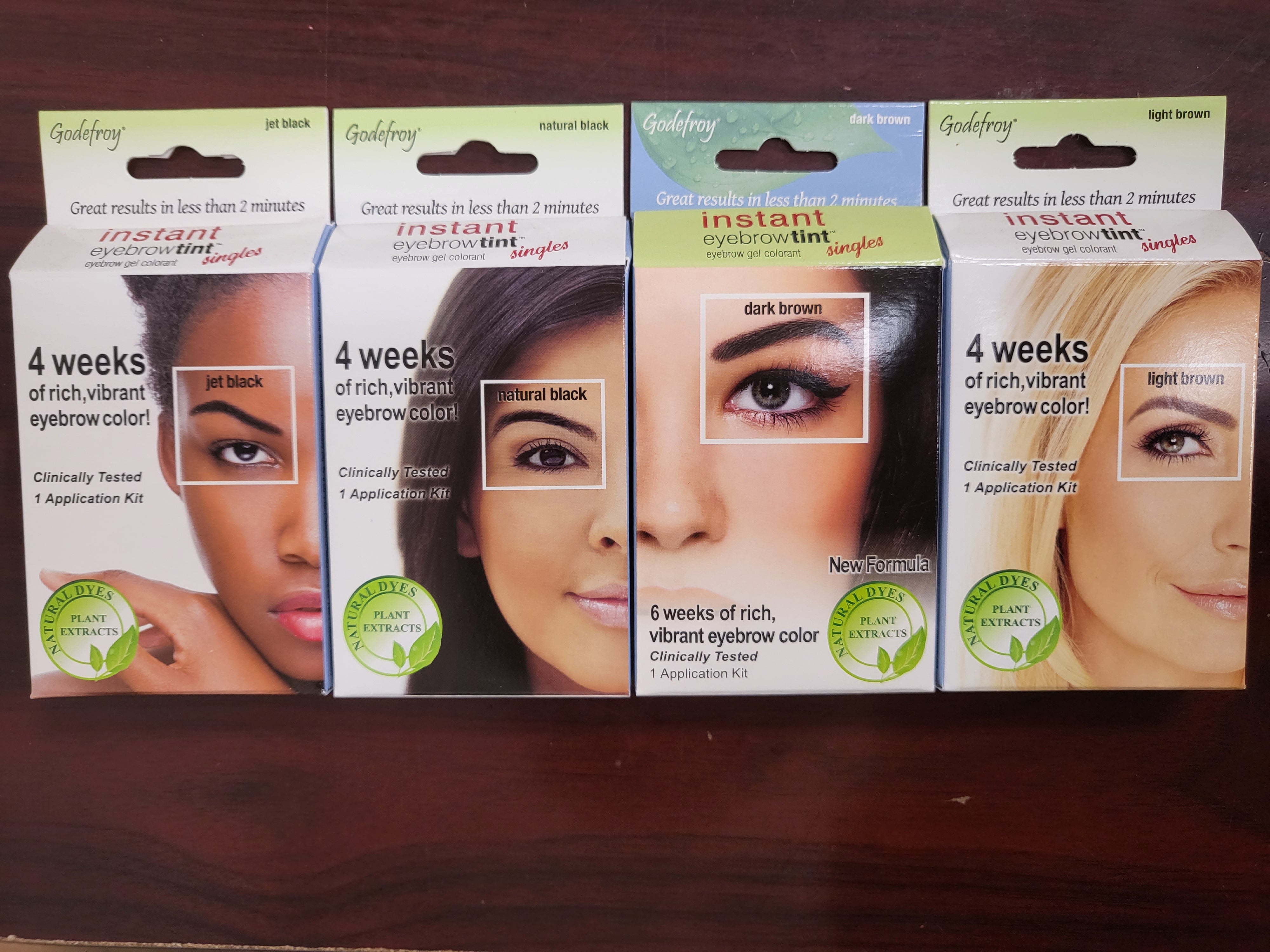 GODEFROY SINGLE INSTANT BROW TINT – Pink Beauty Wholesale